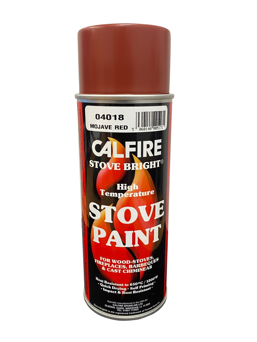 Stove Paint: Mojave Red 440ml – Clock Woodburners Spares & Accessories